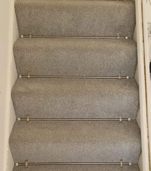 Using Elegant Stair Rods: An Amazing Stair Runner Idea!