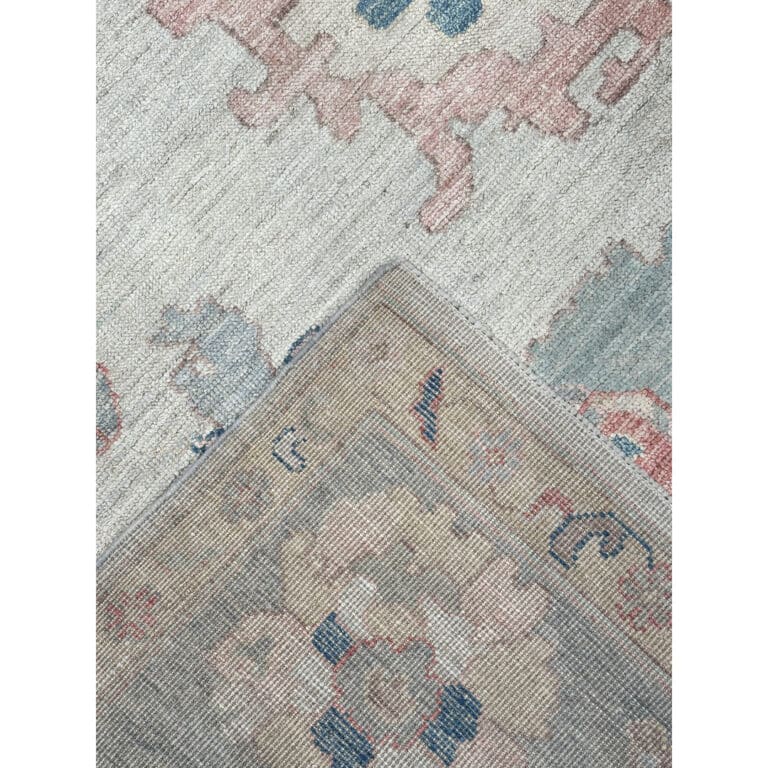 Soft Pastel Oushak - Hand-knotted Afghan Wool Rug - 8' x 10' ft ...